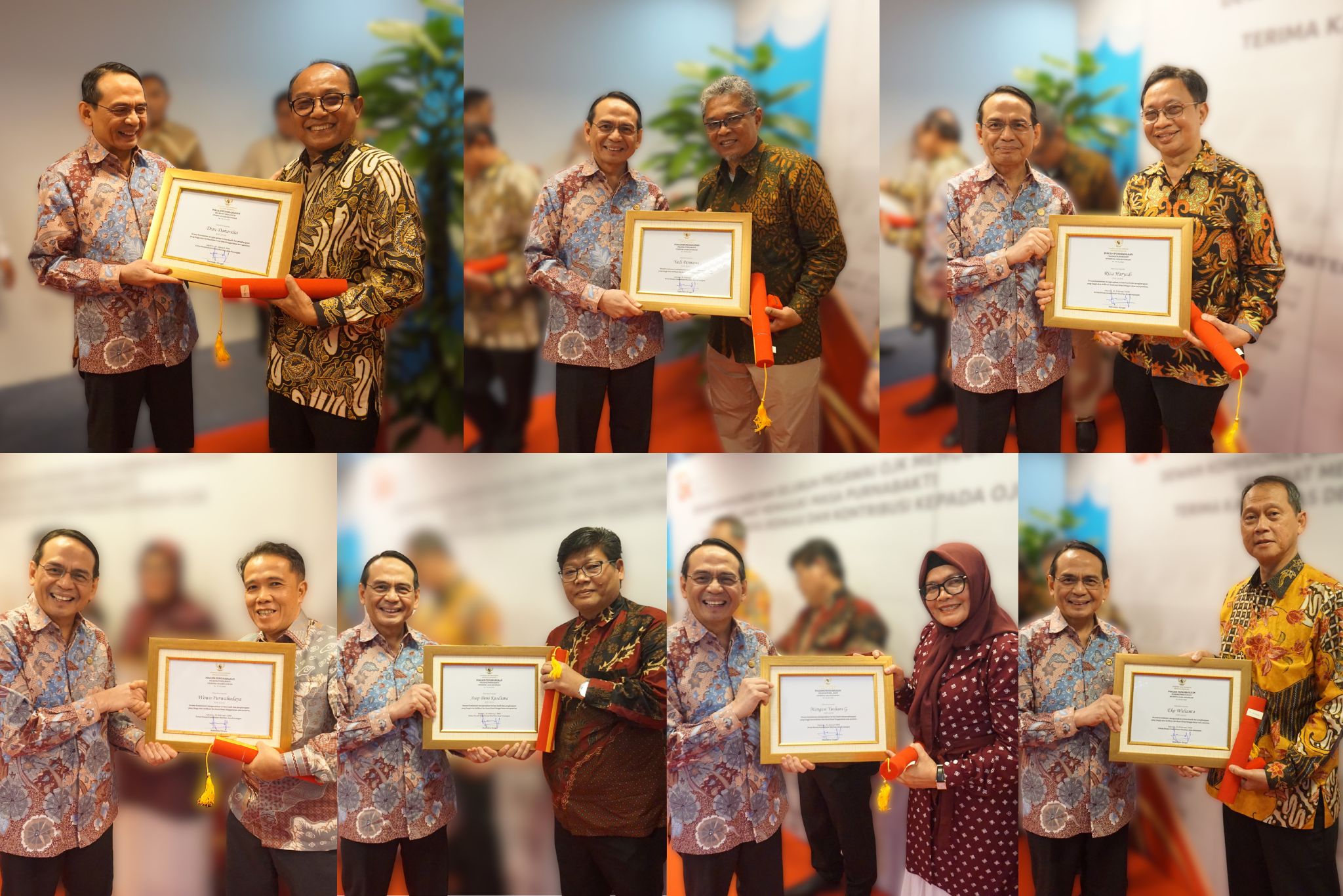 Pelepasan Purnabakti Pegawai OJK Periode Januari – Februari 2026